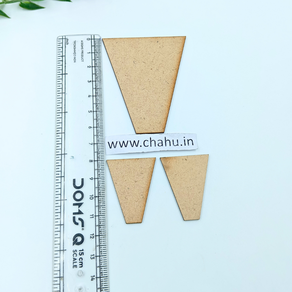 Trapezium Mdf Set - 10 pairs - Chahu