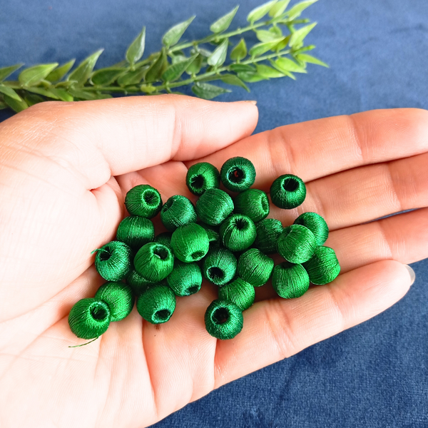 silk thread beads | Chahu